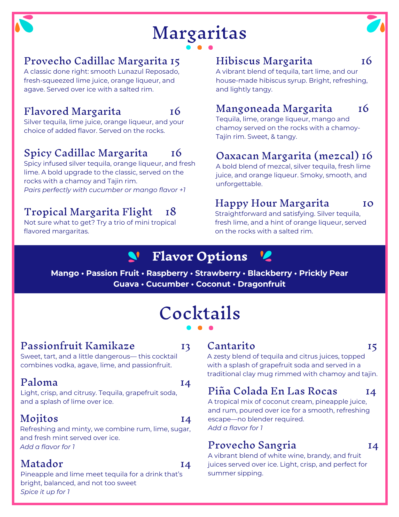 Provecho Mexican Restaurant & Cantina | Provecho Mexican Restaurant